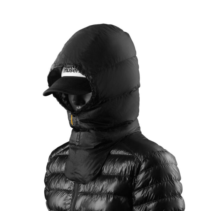 Goose Down Hood - Ice Flame Outdoor Gears